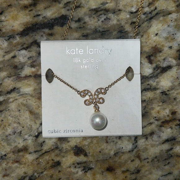 Kate Landry | Jewelry | Kate Landry Pearl Necklace | Poshmark